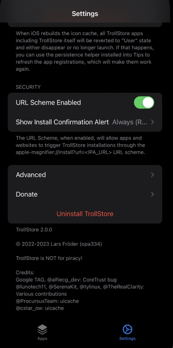 TrollStore 2 - Sideload any IPA Files on iOS [FREE]