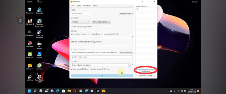 4 Ways To Save Blobs On Ios Via Shshdtss Saver Blobsaver 9212